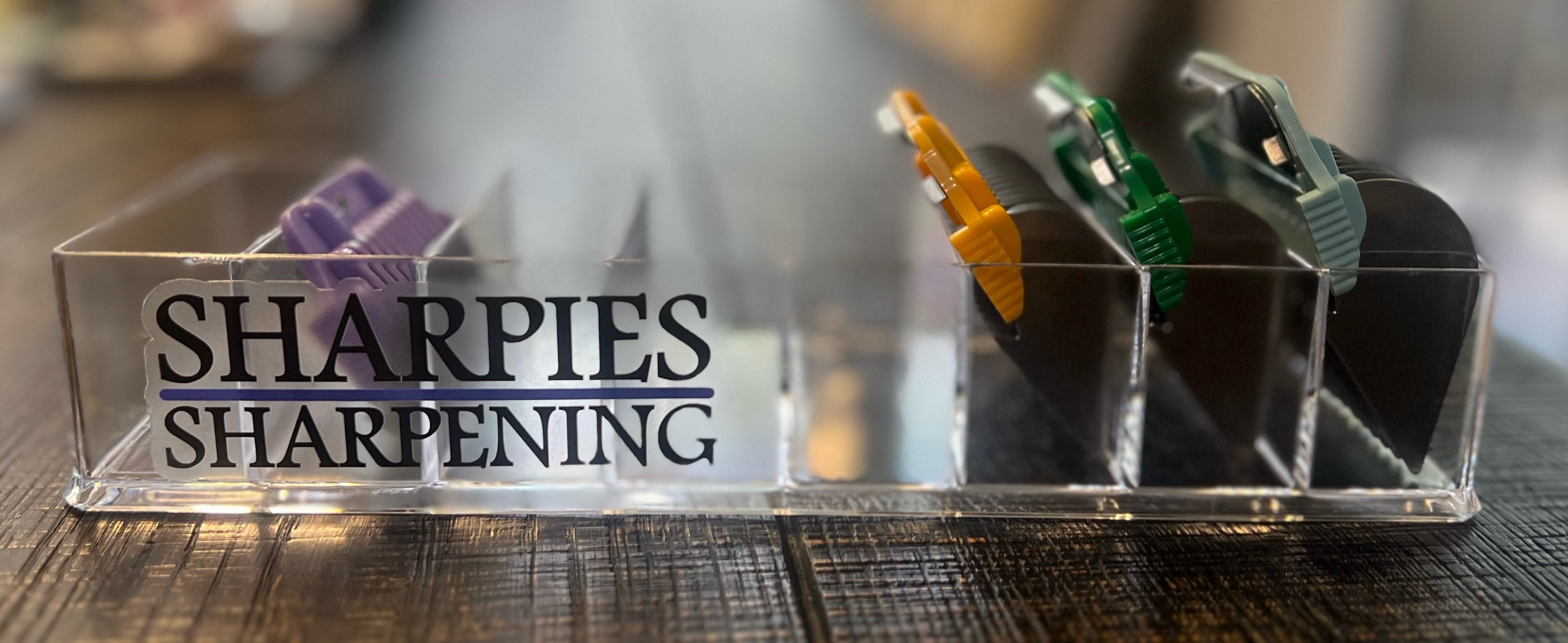 Wide comb and blade holder | Sharpies Sharpening